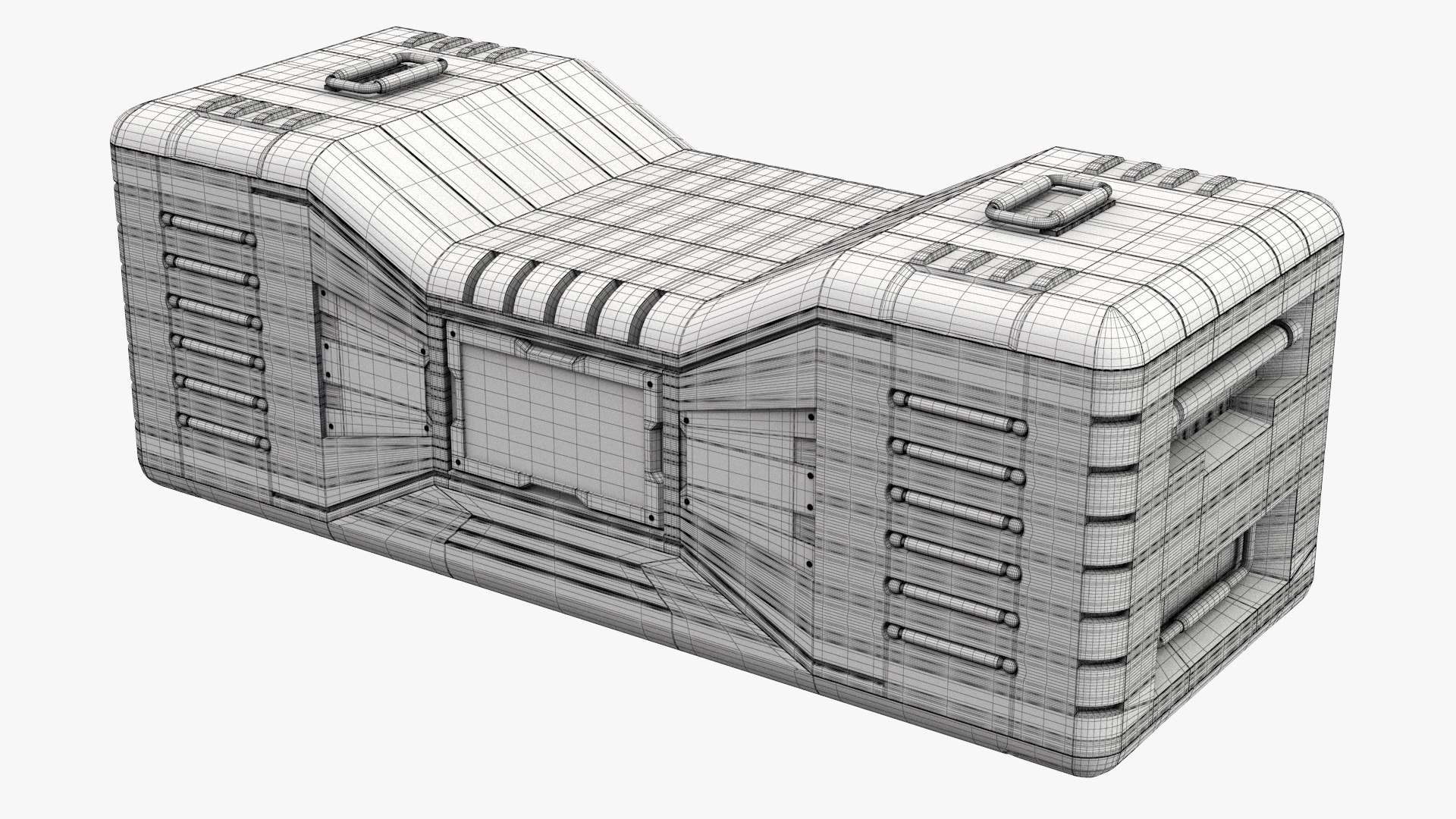 Sci-fi Container 8K PBR Textures 3D Model - TurboSquid 2114997