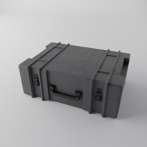 3D military weapon case model - TurboSquid 1283351