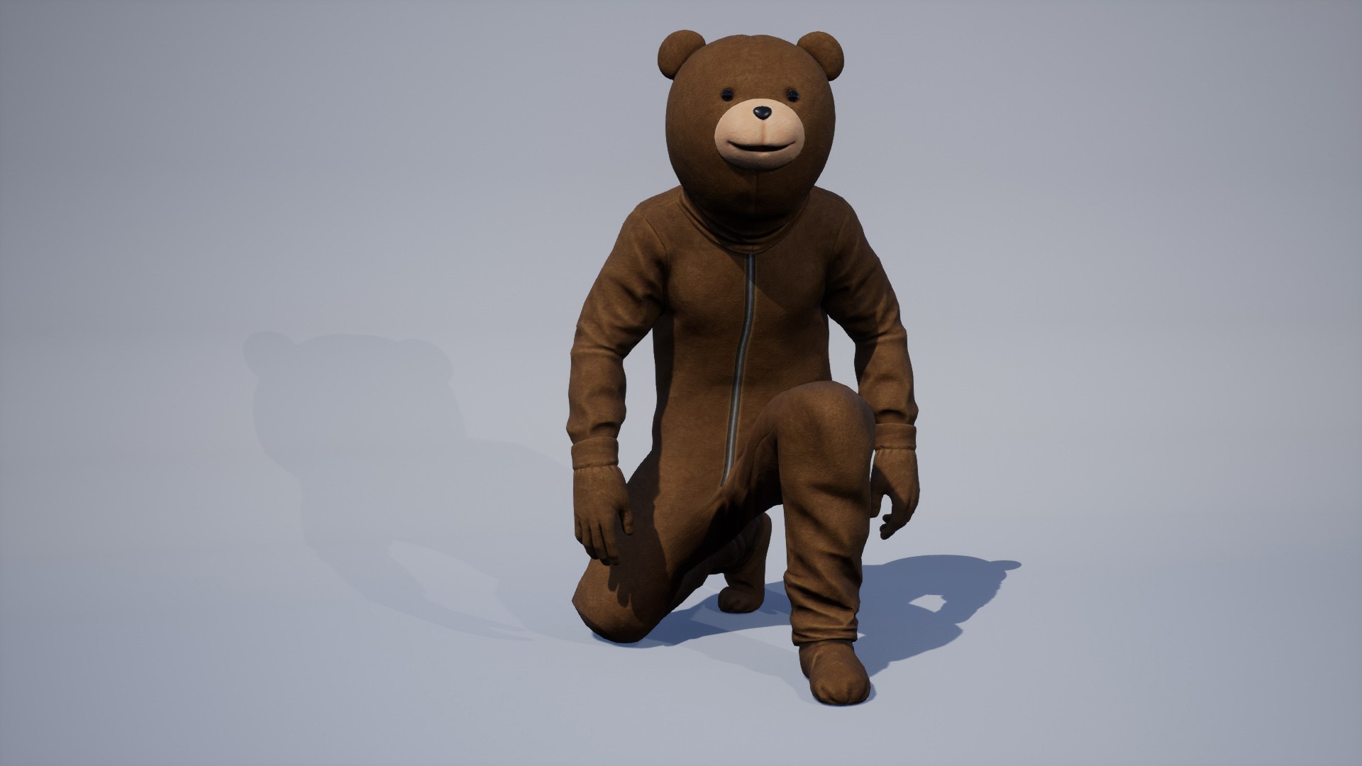 3D Bear Costume Man Rigged - TurboSquid 2103727