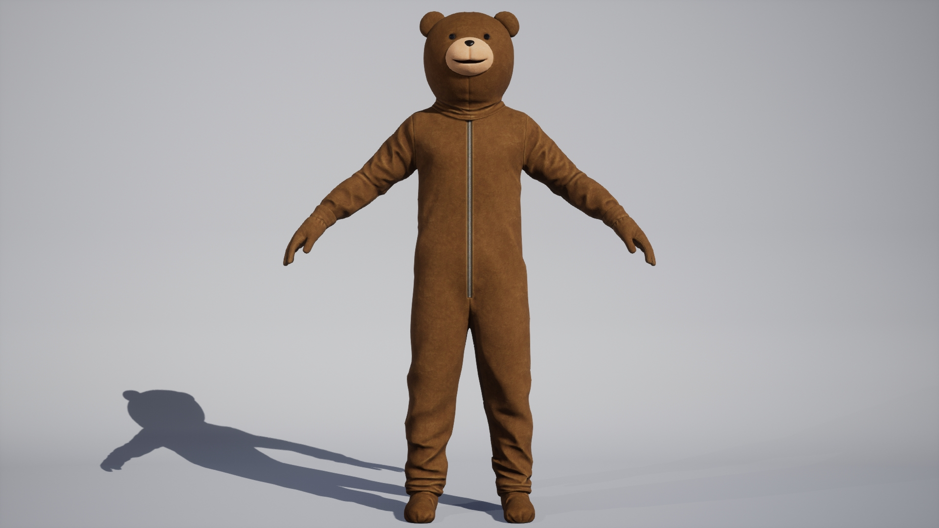 3D Bear Costume Man Rigged - TurboSquid 2103727