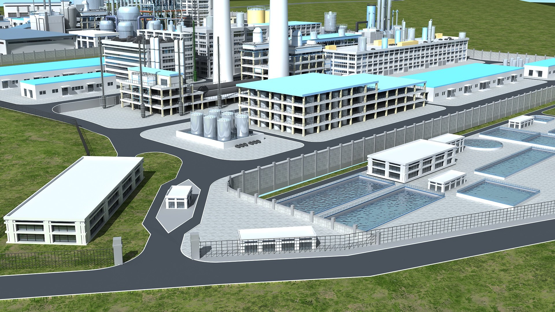 Factory 5 3D - TurboSquid 2072626