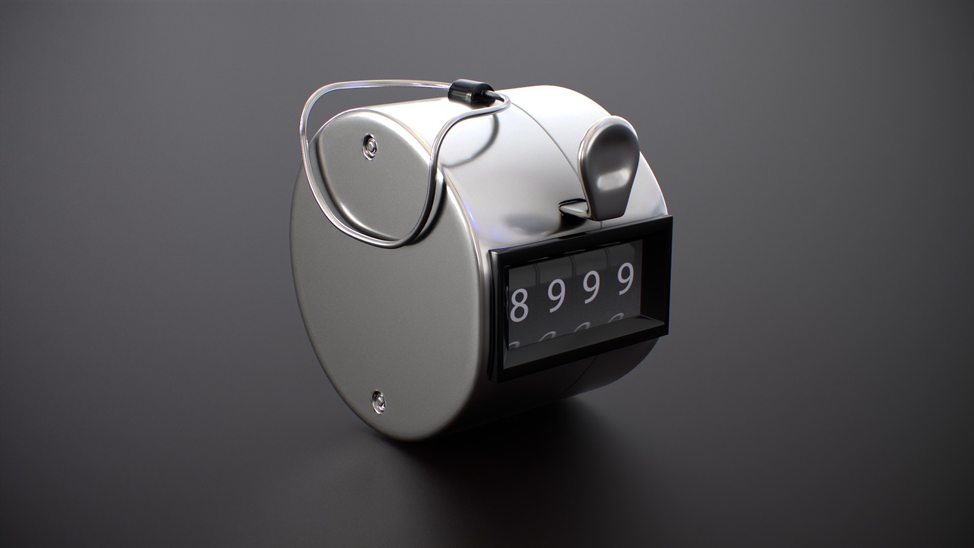 3D Hand Tally Counter Model - TurboSquid 2100210