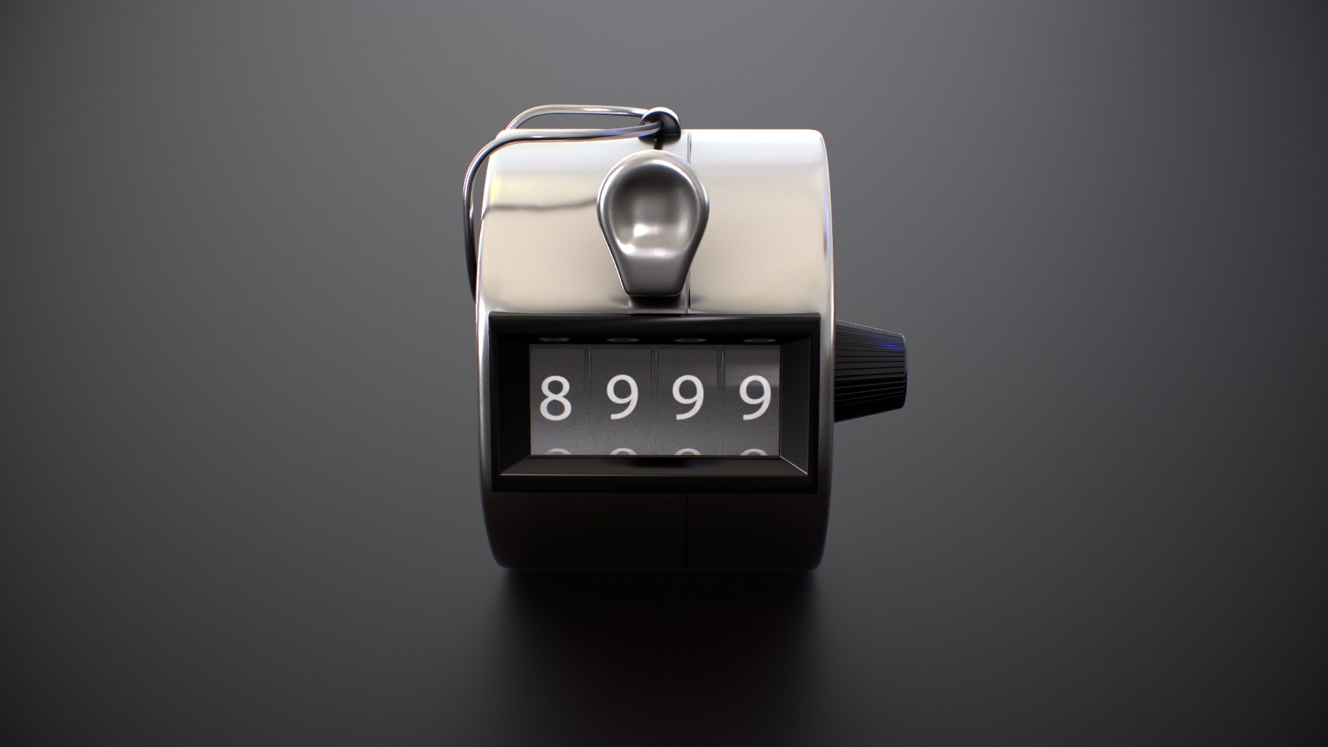 3D Hand Tally Counter Model - TurboSquid 2100210