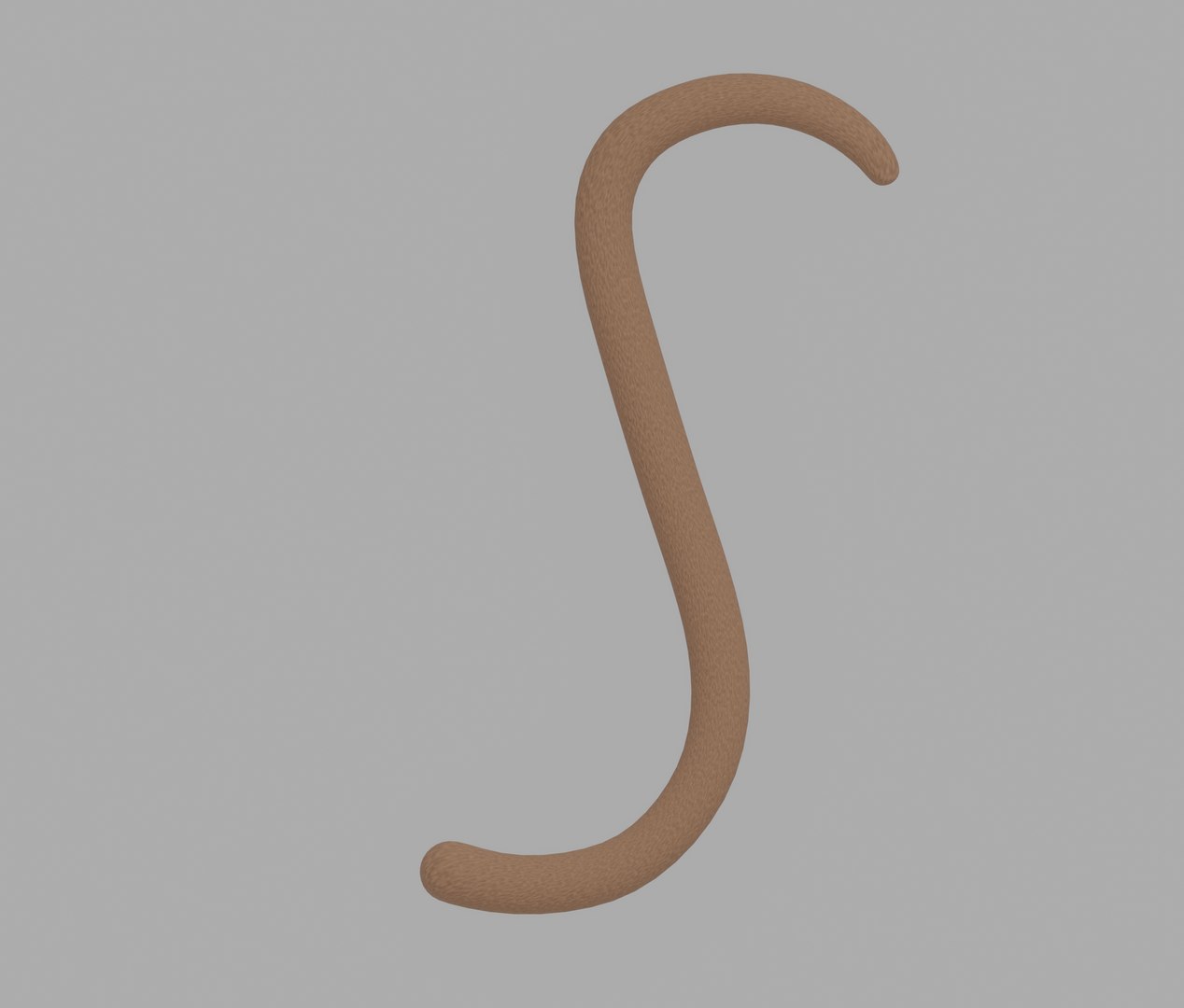 Monkey Tail 3D Model - TurboSquid 2197890