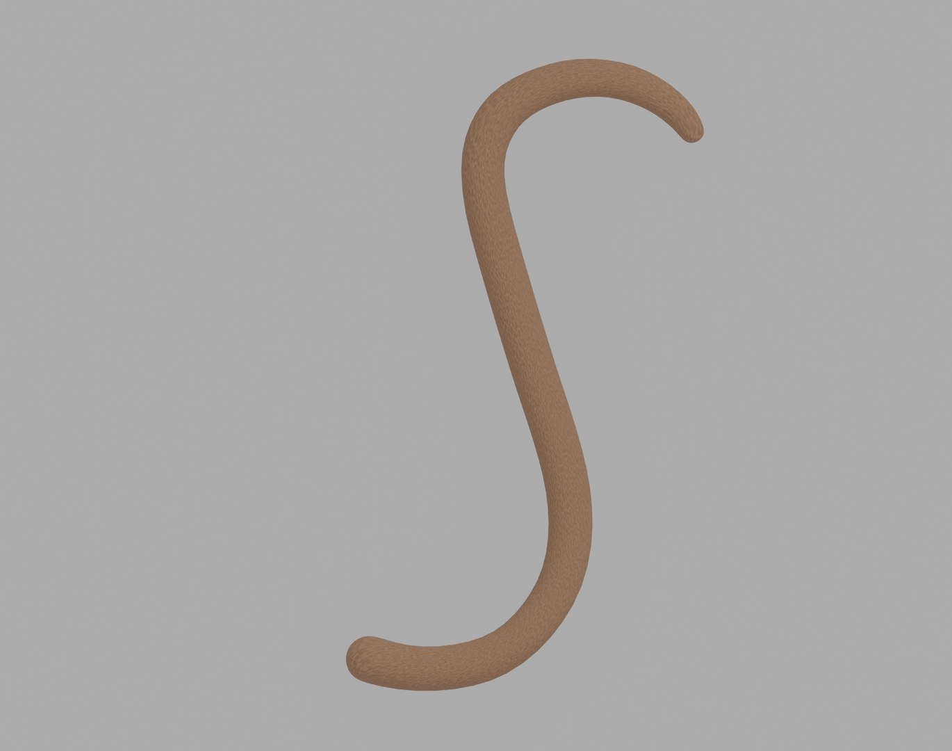 Monkey Tail 3D Model - TurboSquid 2197890