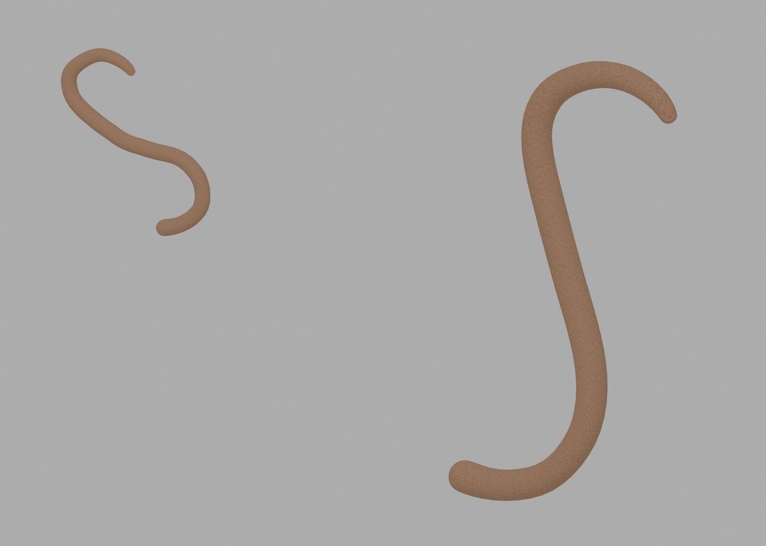 Monkey Tail 3D Model - TurboSquid 2197890