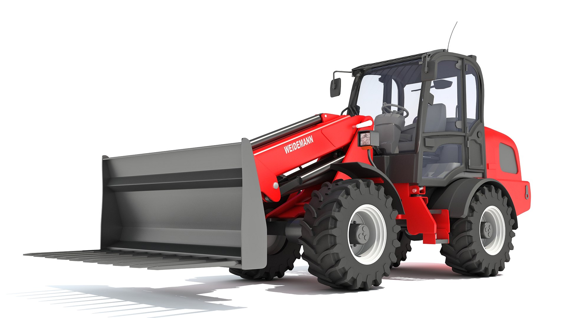 3D Grab Bucket Telehandler Model - TurboSquid 1733598