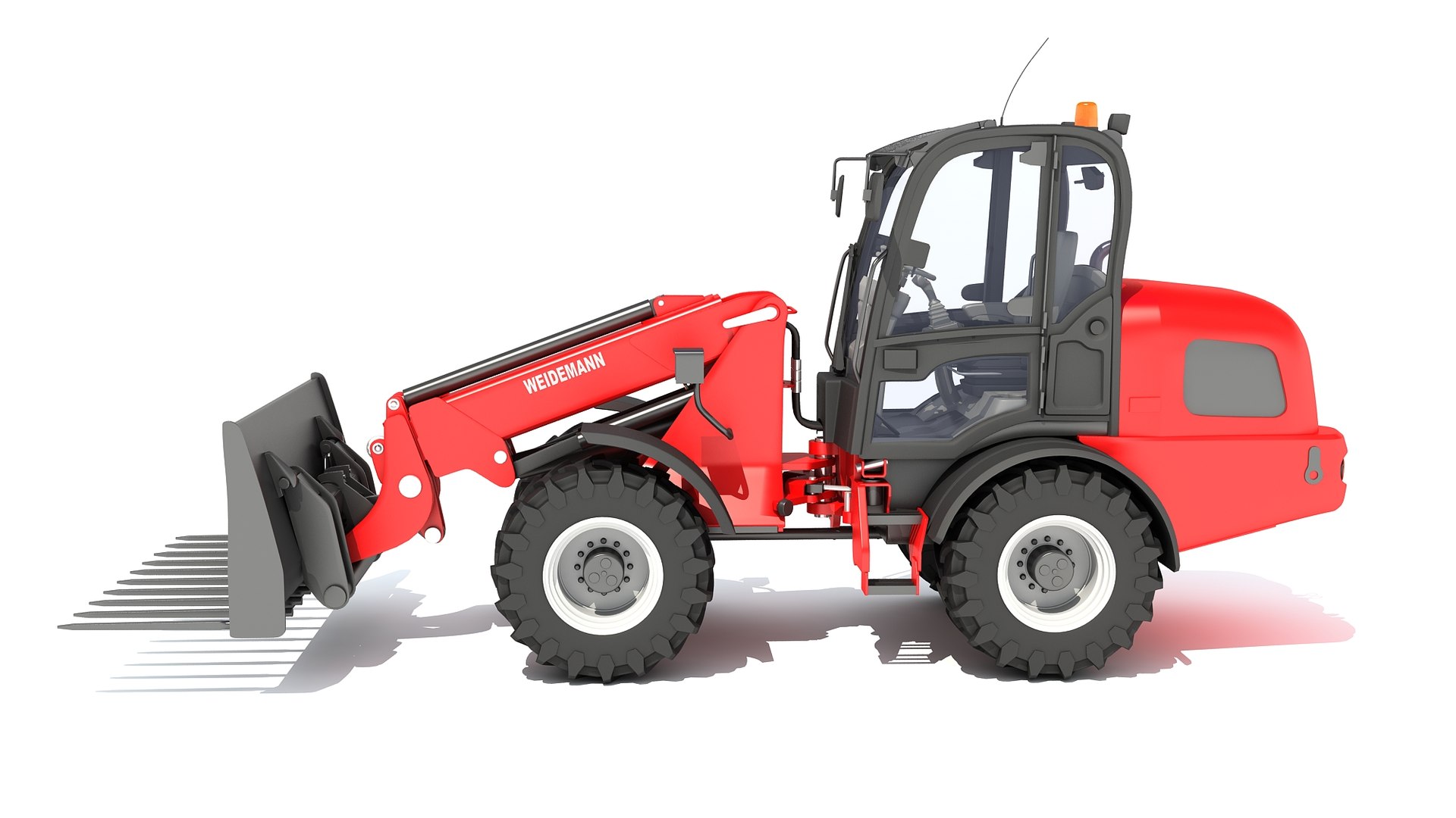 3D Grab Bucket Telehandler Model - TurboSquid 1733598