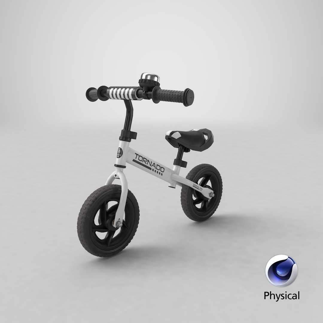 Balance bike 3D model - TurboSquid 1588900