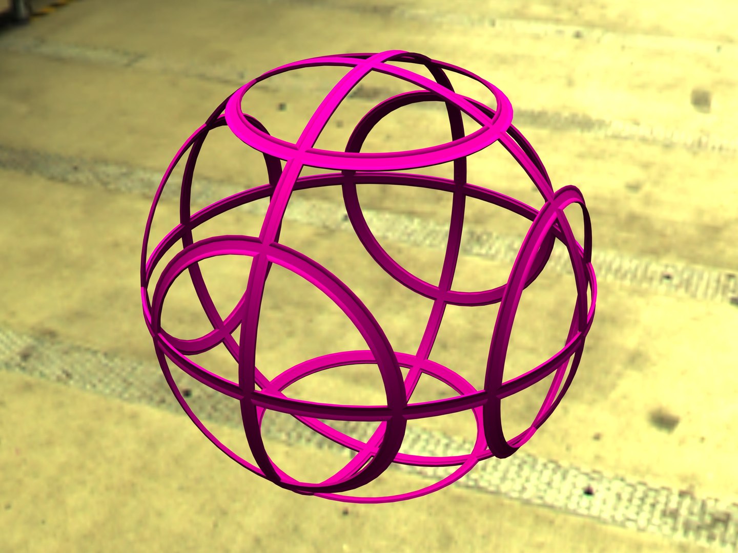 3D Wireframe Shape Geometric Petanque Ball Model - TurboSquid 2176071