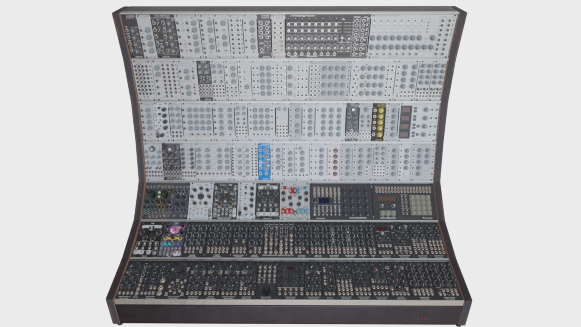 3D Eurorack Modular Synthesizer System Model - TurboSquid 2228378