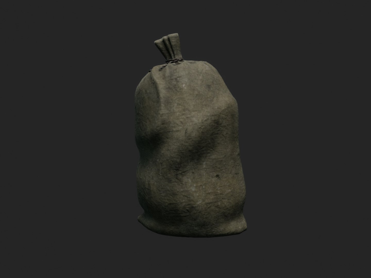 Sack Medieval 3D - TurboSquid 1480242