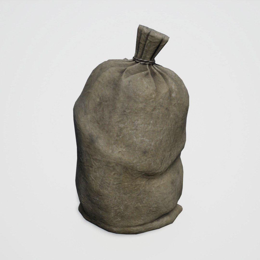 Sack Medieval 3D - TurboSquid 1480242