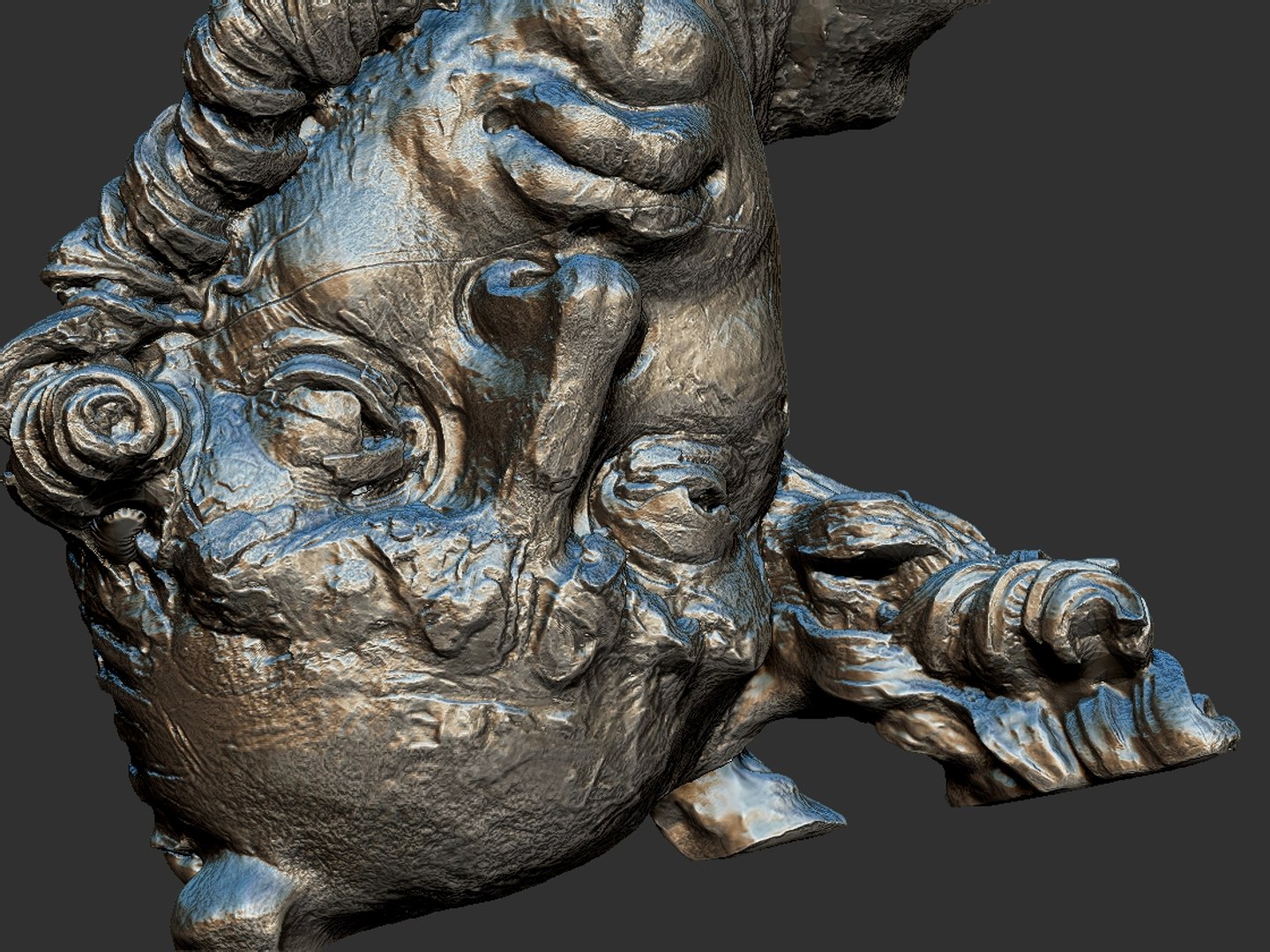 Angel S Head Monument 3D Model - TurboSquid 1484207