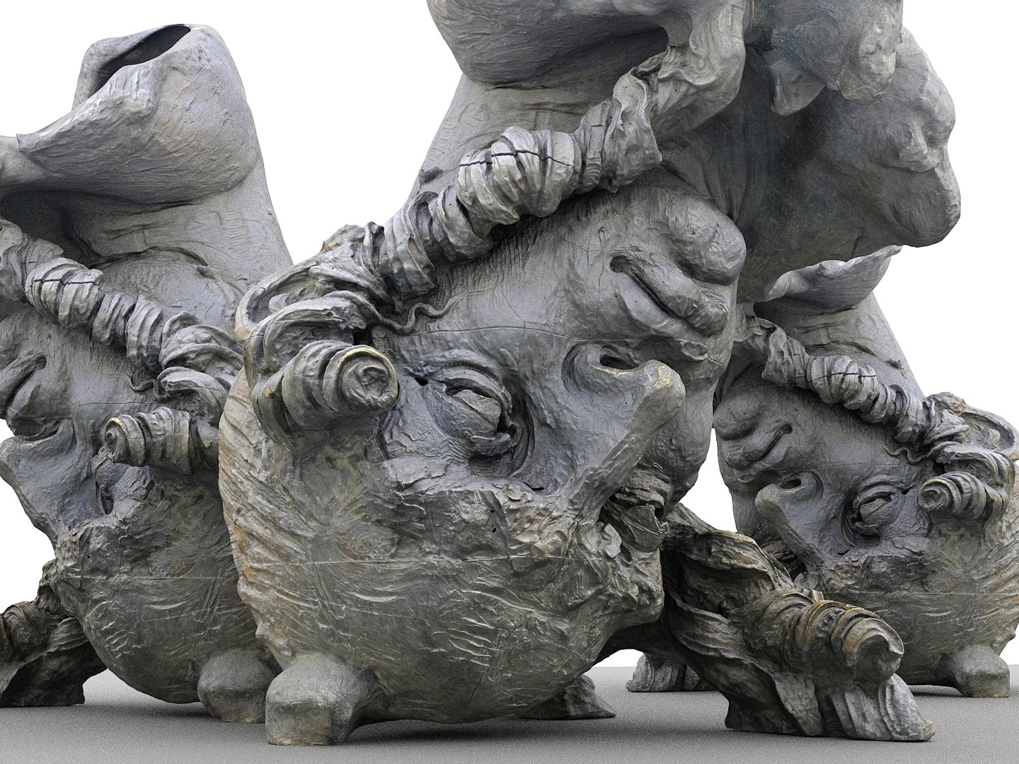 Angel S Head Monument 3D Model - TurboSquid 1484207