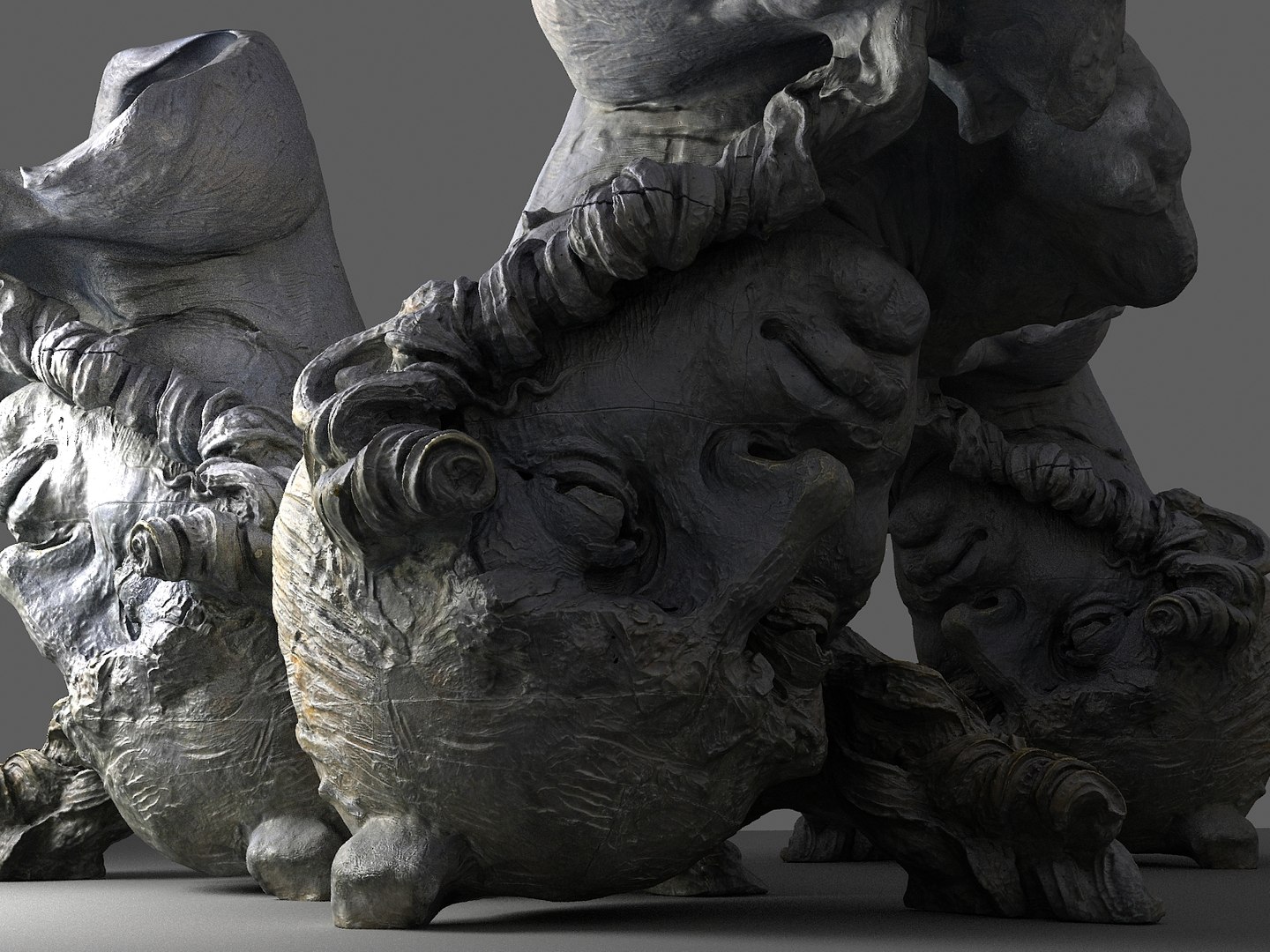 Angel S Head Monument 3D Model - TurboSquid 1484207