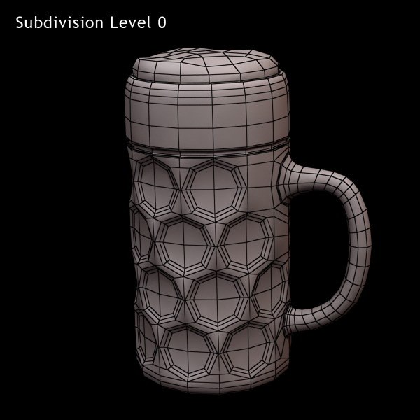 3d model beer mug