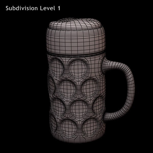 3d model beer mug