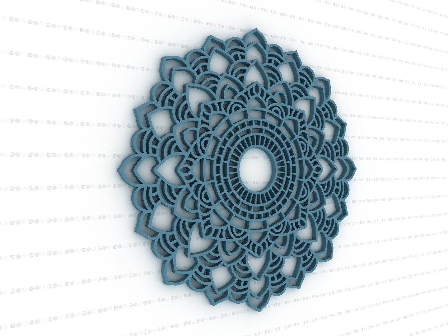 Mandala Cnc 3D Model - TurboSquid 1441337