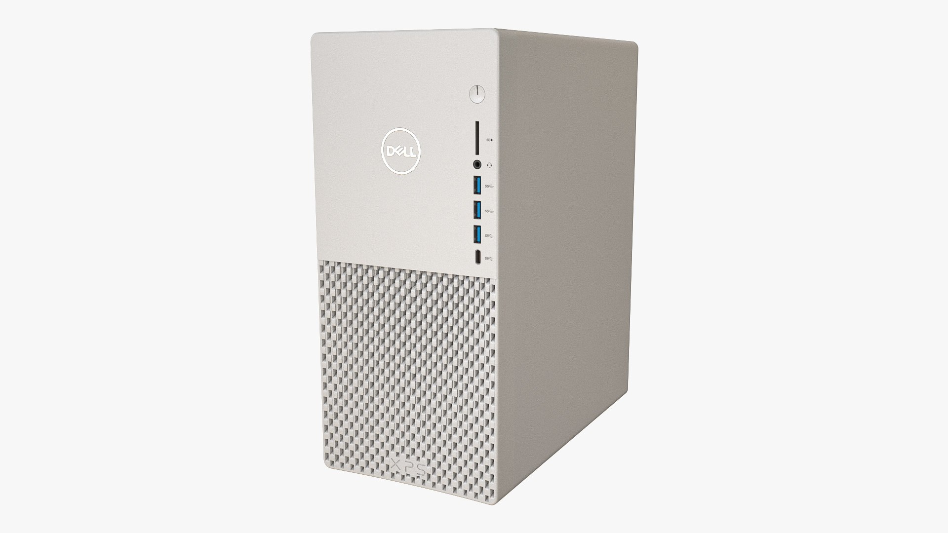 Dell XPS 8940 Desktop White 3D - TurboSquid 2069329