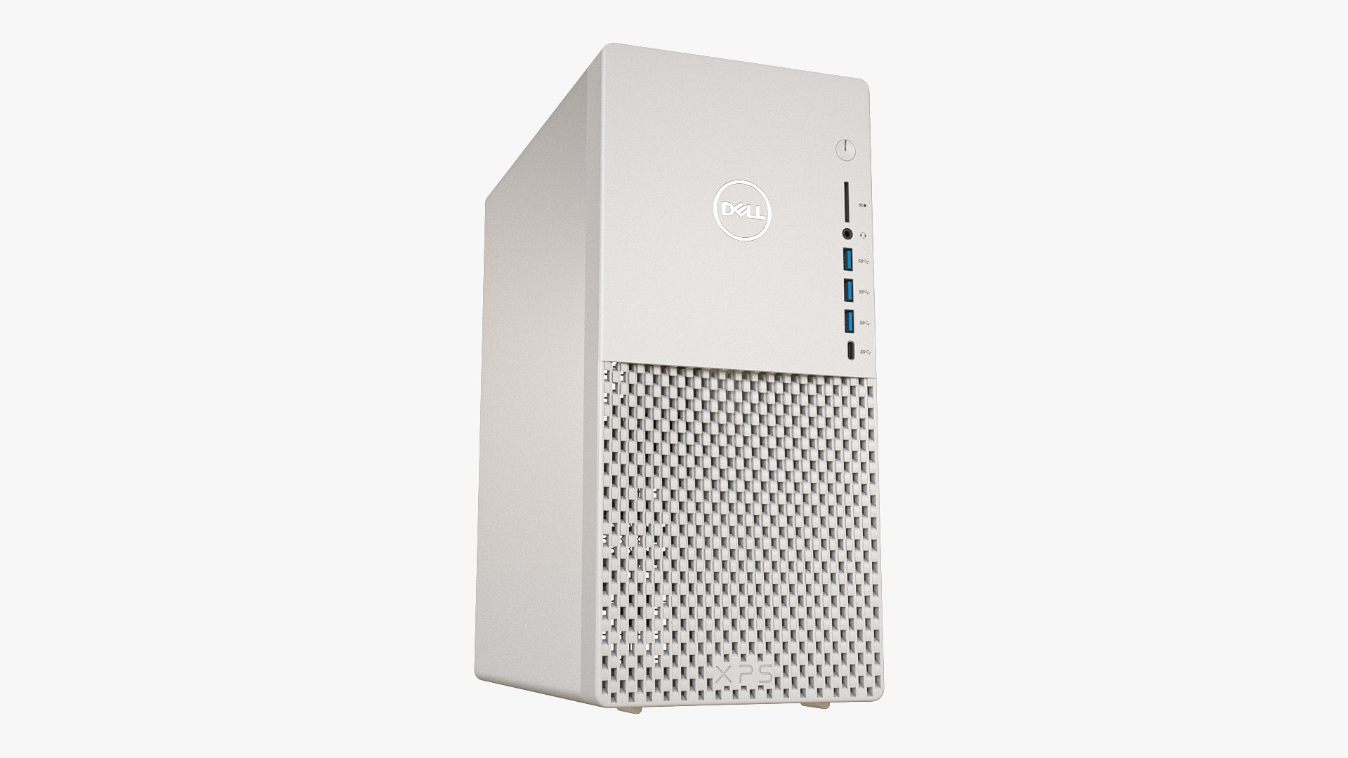 Dell XPS 8940 Desktop White 3D - TurboSquid 2069329