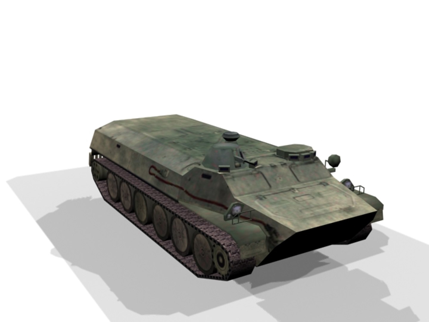 Mtlb Amphibious Vehicle 3d Max
