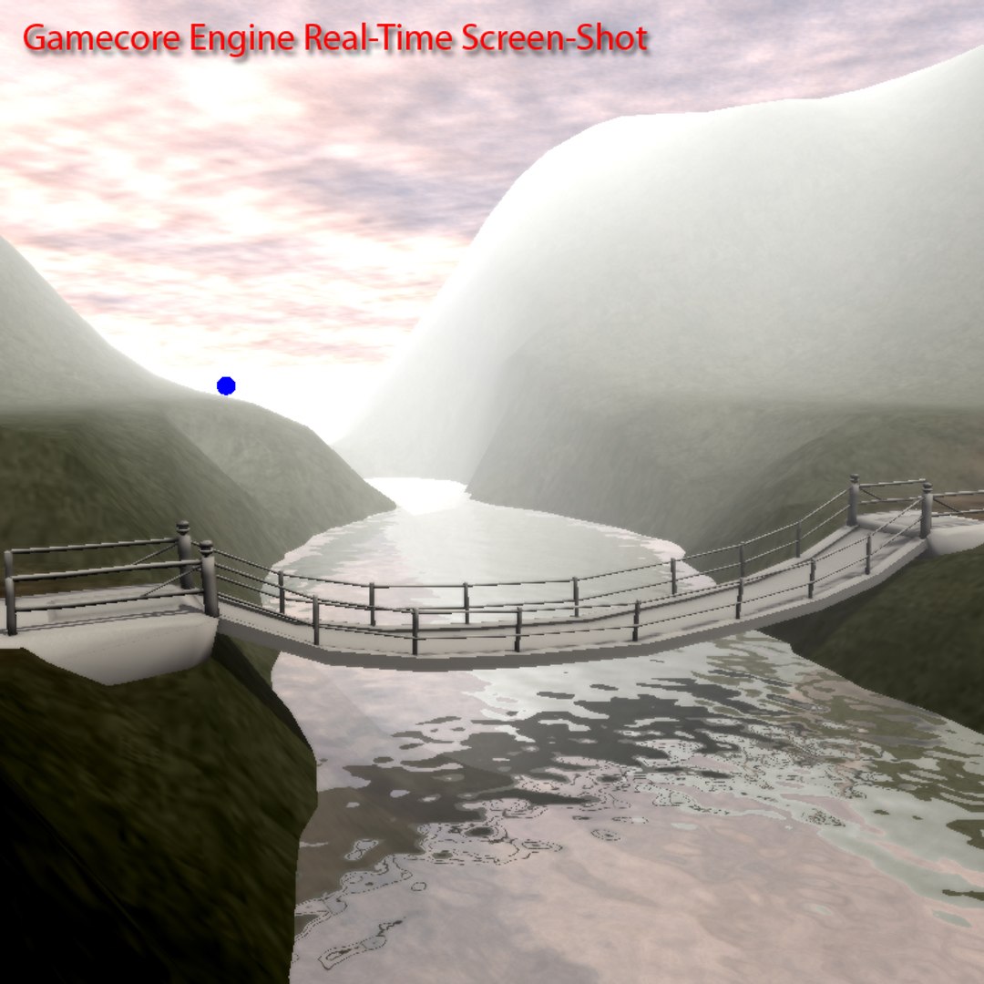 3d Foot Bridge Model