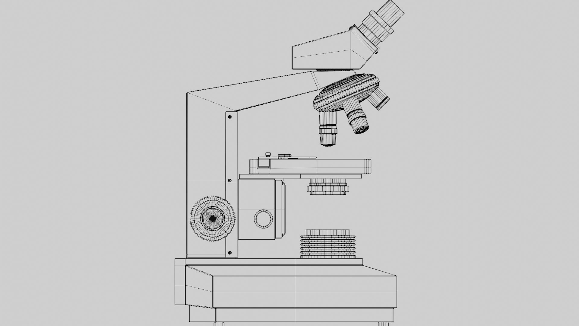 3D Microscope Model - TurboSquid 2098874