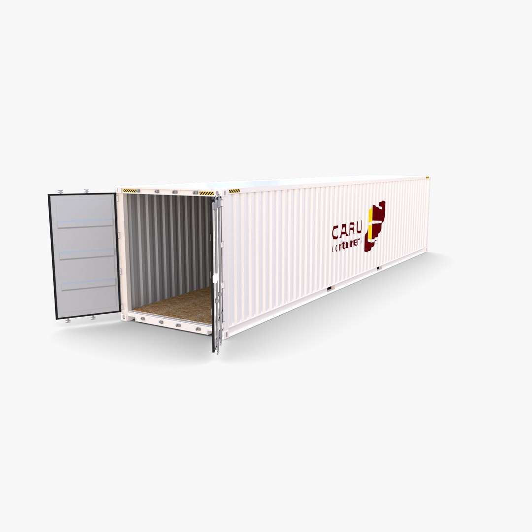 40ft Shipping Container Caru V1 Model - TurboSquid 1835896