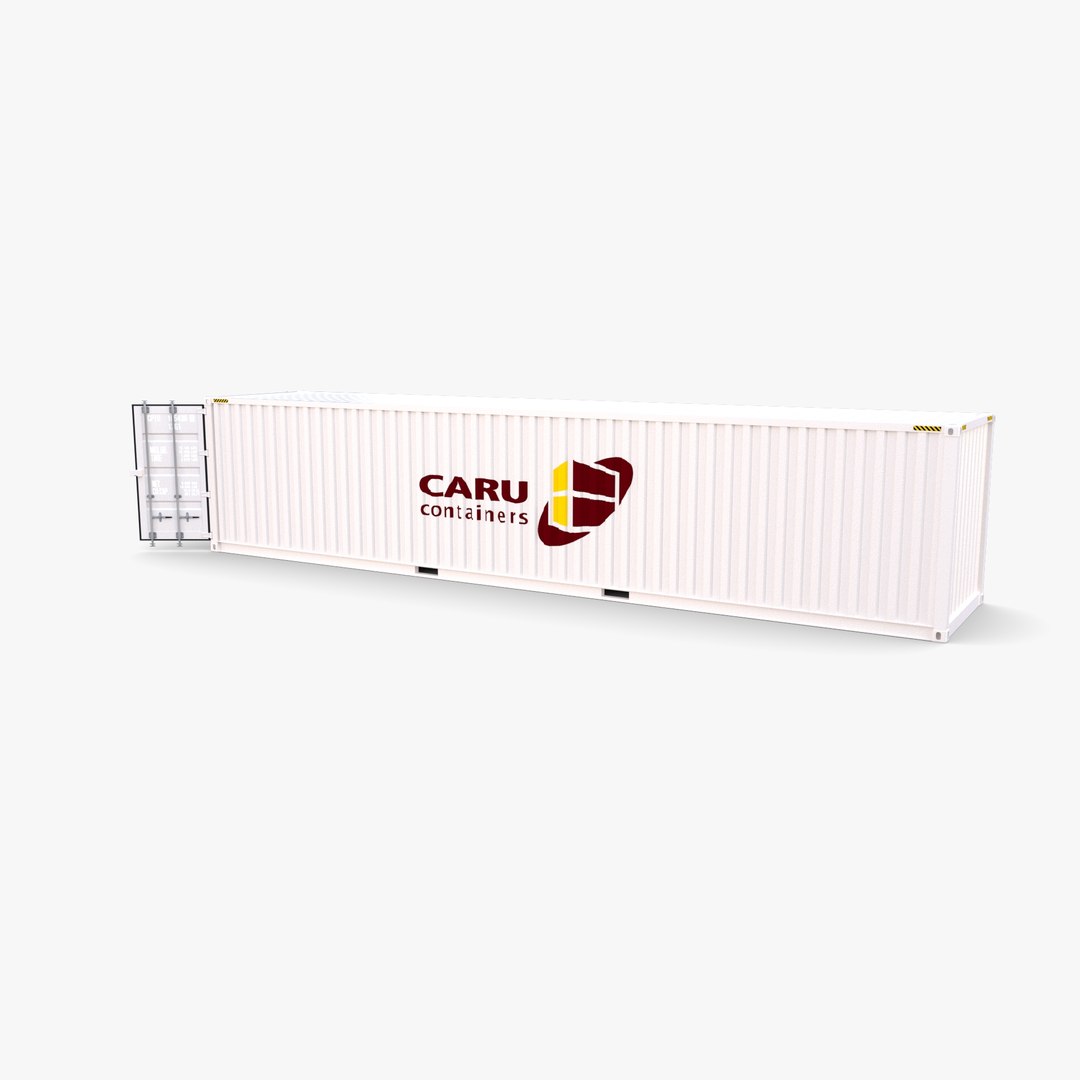 40ft Shipping Container Caru V1 Model - TurboSquid 1835896