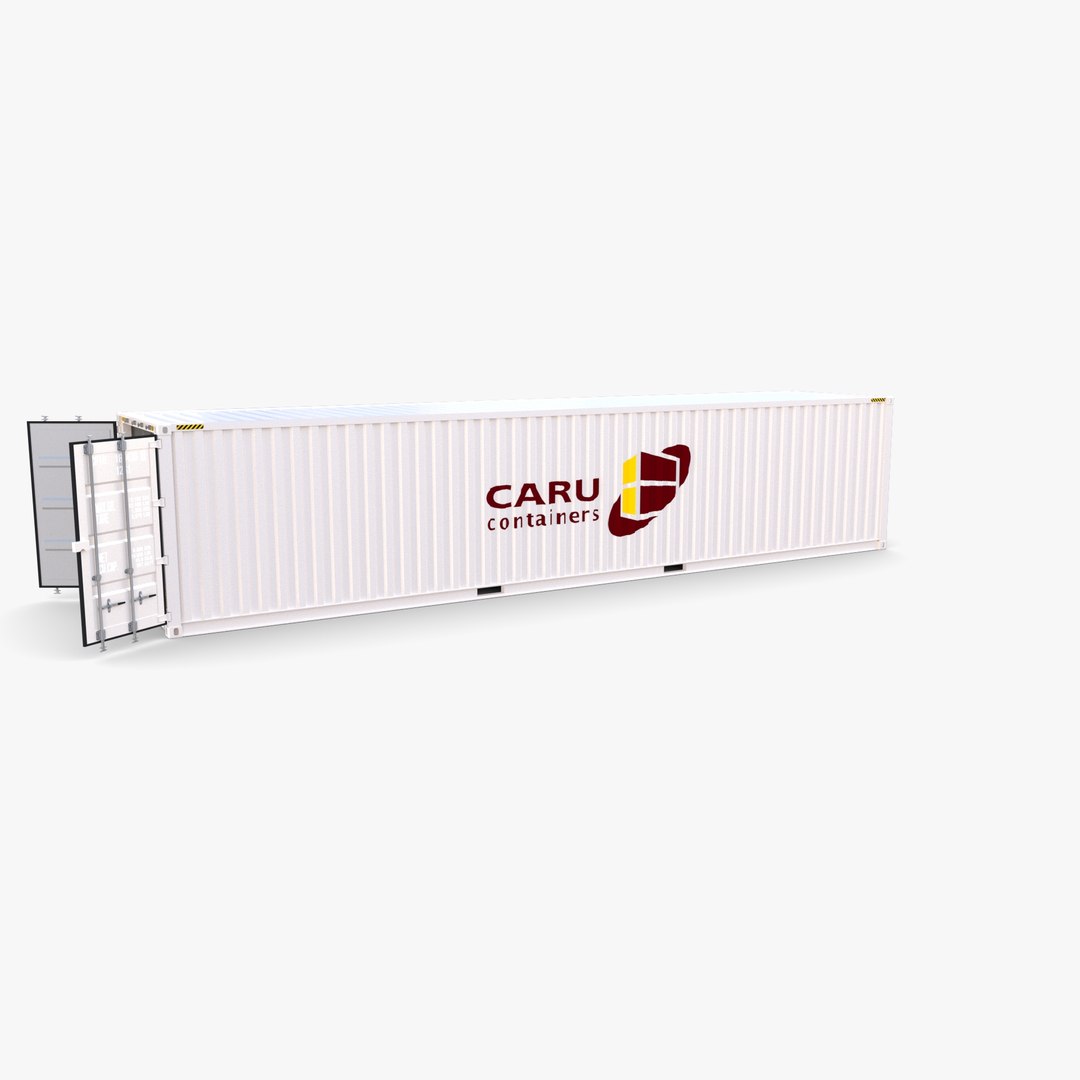 40ft Shipping Container Caru V1 Model - TurboSquid 1835896