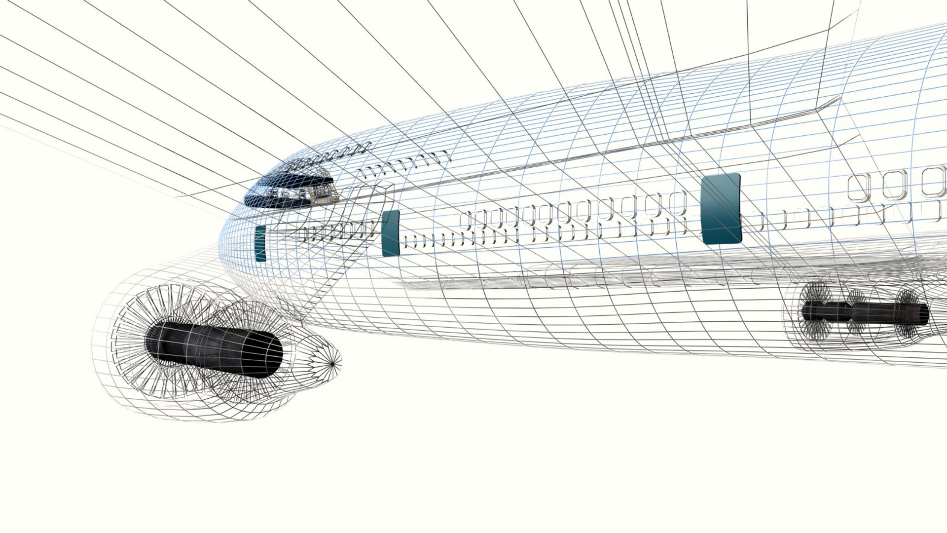 3d 400 Series Boeing 747