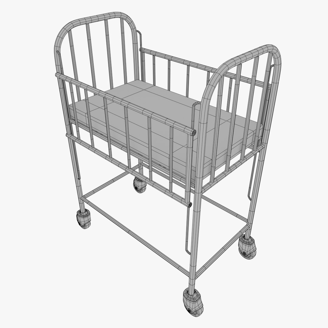 3d Model Crib