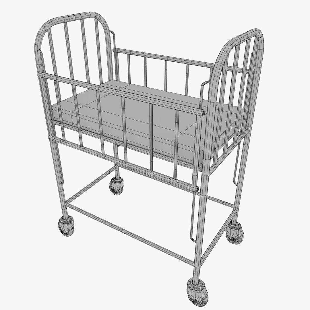 3d Model Crib
