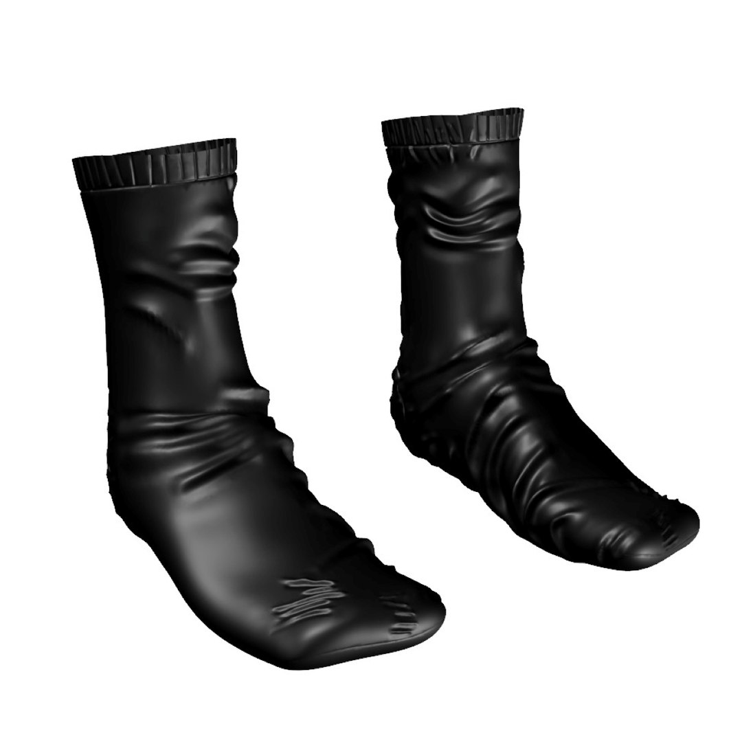 Socks 3D Model - TurboSquid 1848277