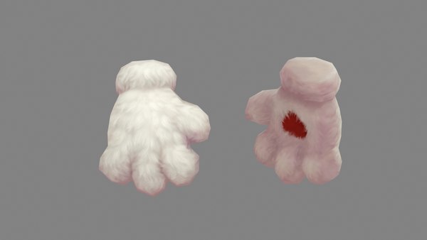3D Paw Models | TurboSquid