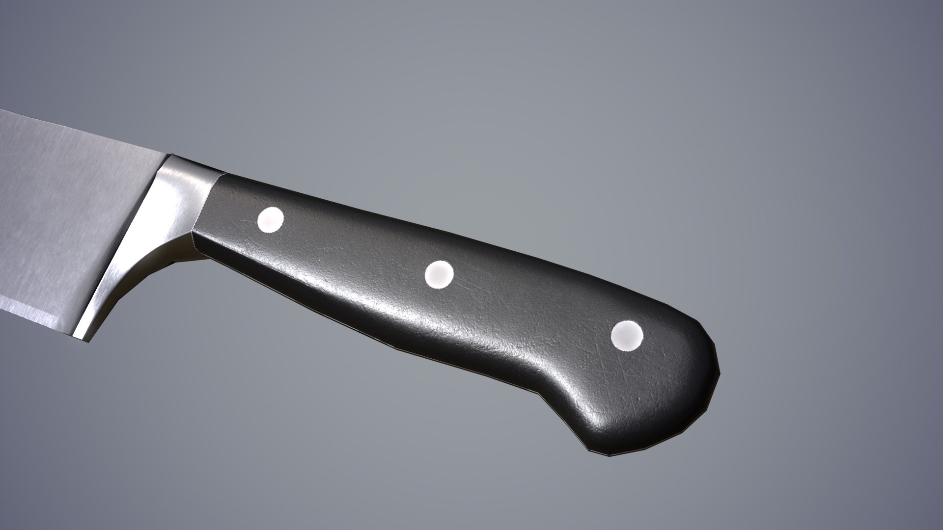 3D Kitchen Knife Model - TurboSquid 2321368