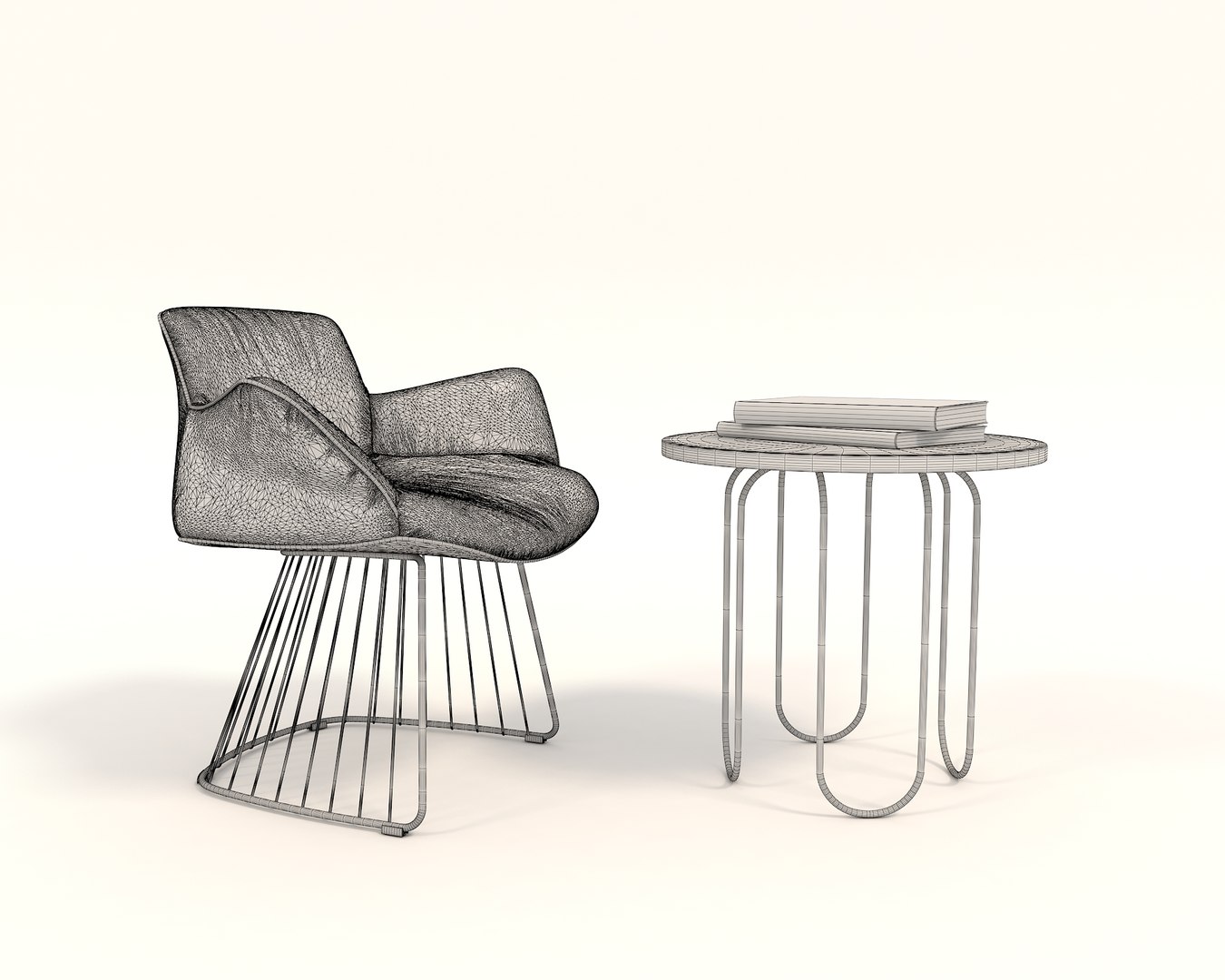3D contemporary design chair model - TurboSquid 1625113