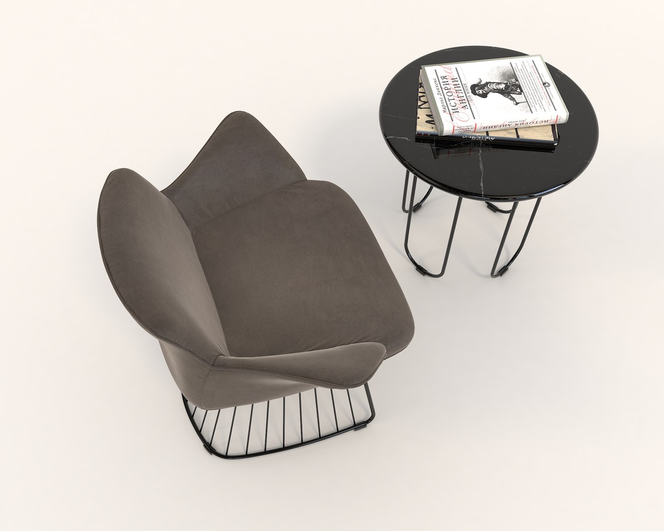 3D contemporary design chair model - TurboSquid 1625113