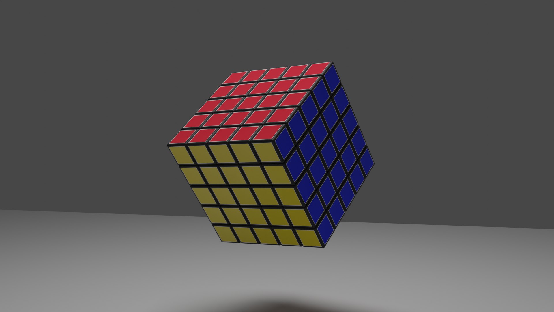 Rubiks Cube 5x5 3D Model - TurboSquid 2135378