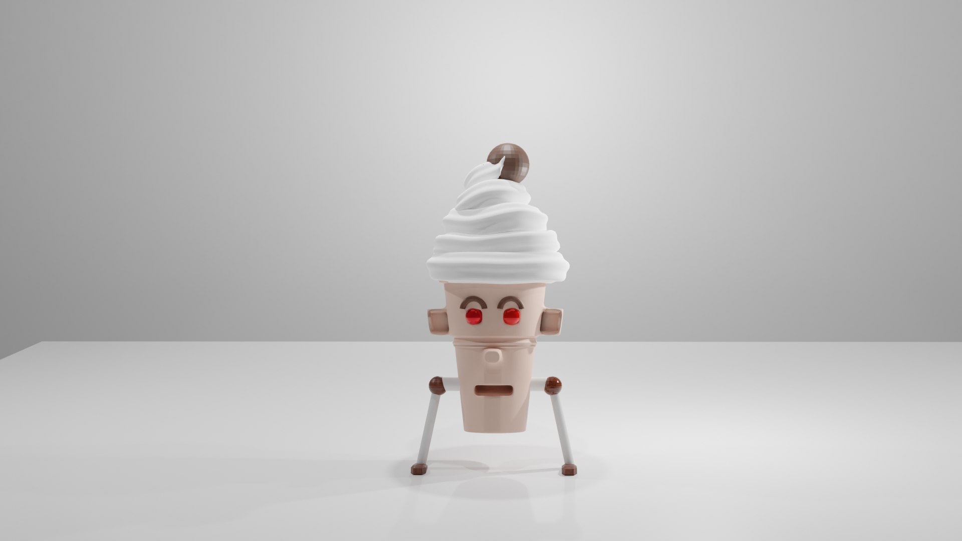 Ice Cream Man 3D Model - TurboSquid 2030049