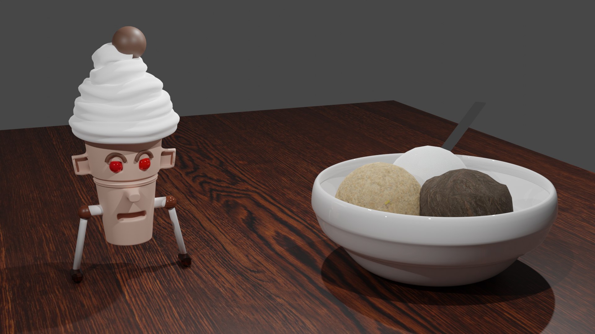 Ice Cream Man 3D Model - TurboSquid 2030049