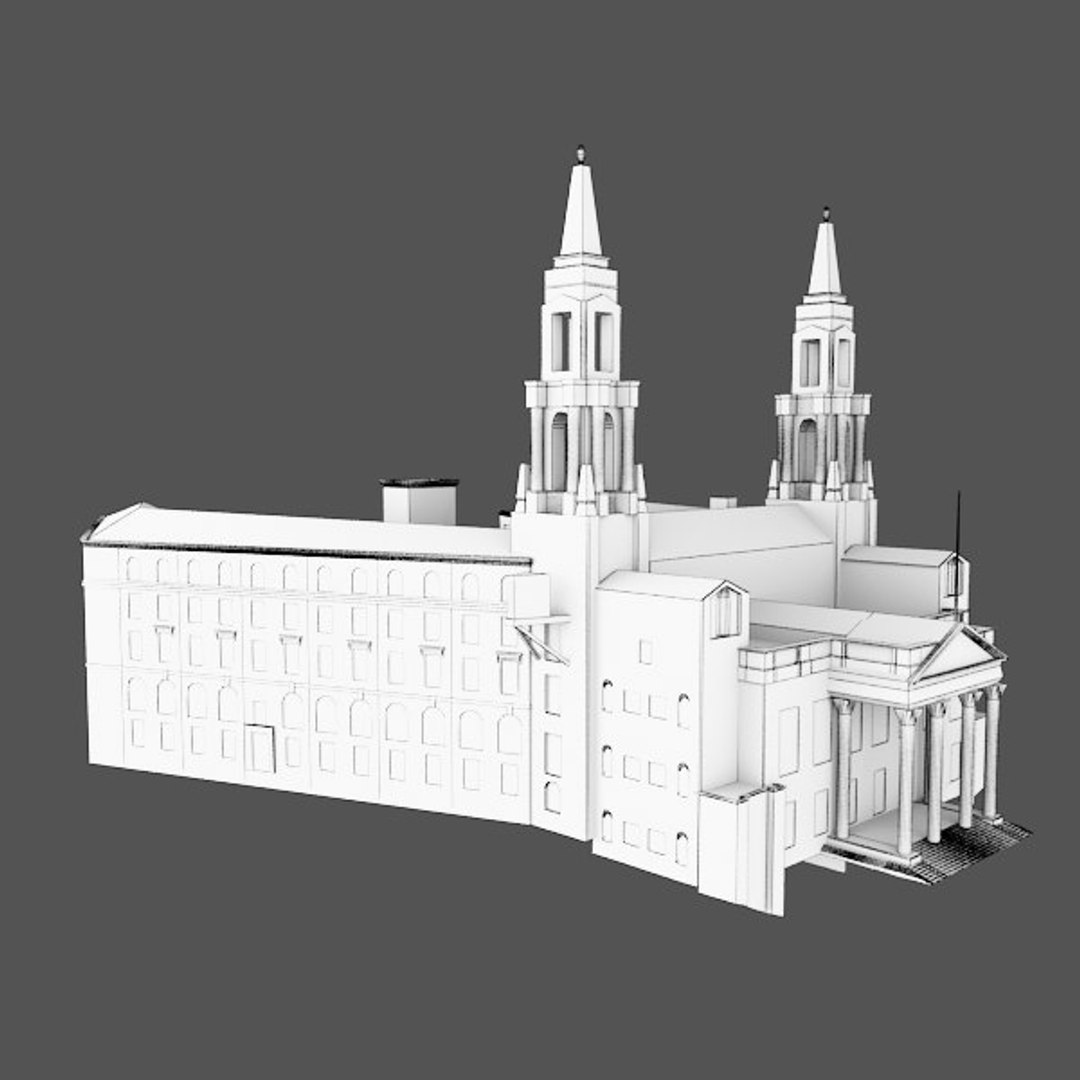 3d Model Historical Building