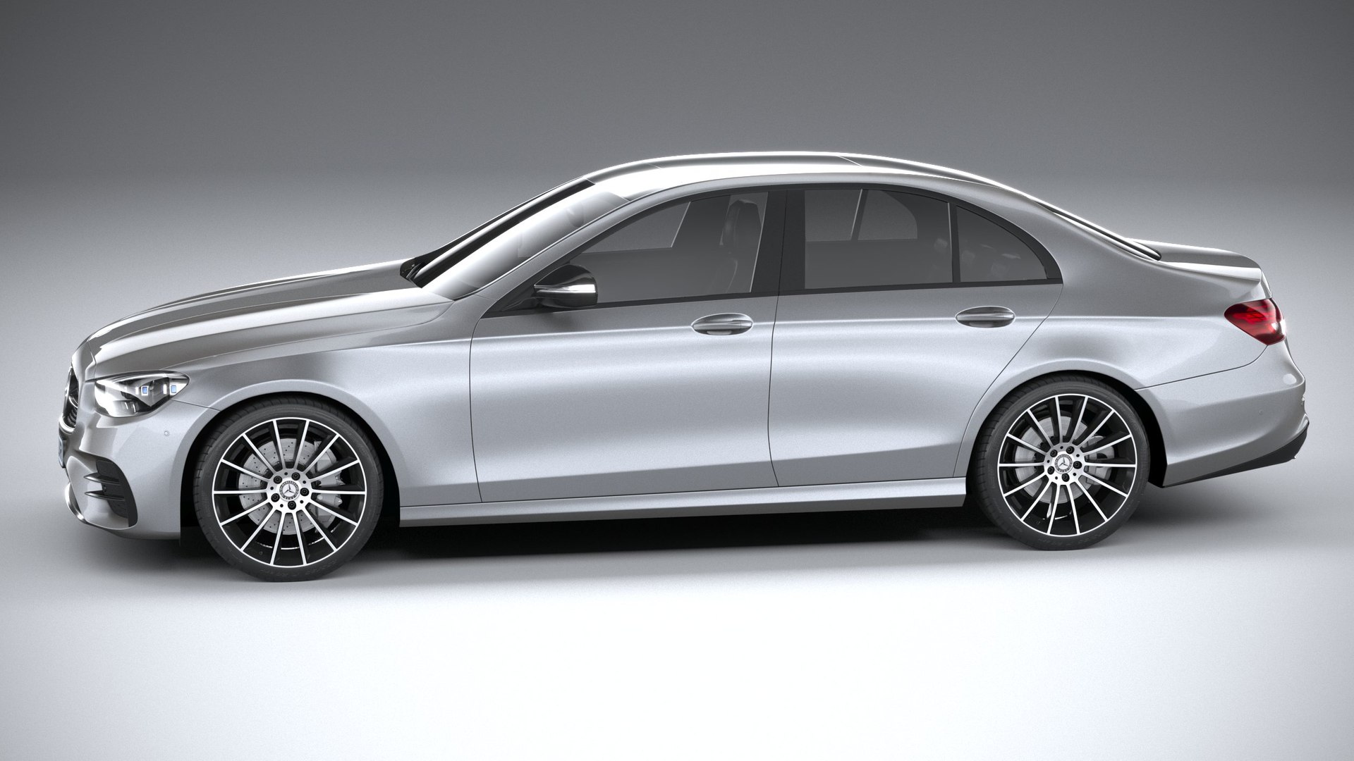 3D mercedes e-class sedan - TurboSquid 1550936