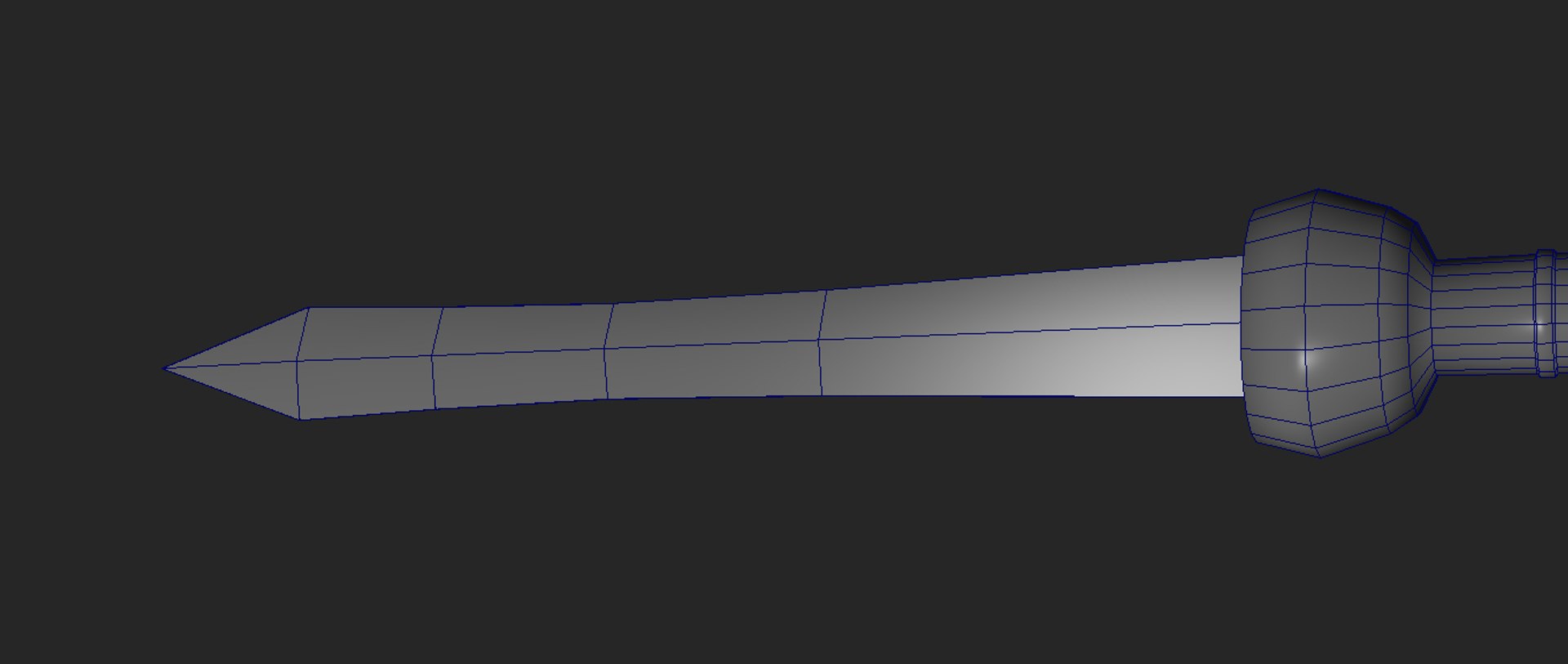 3d Roman Short Sword Model
