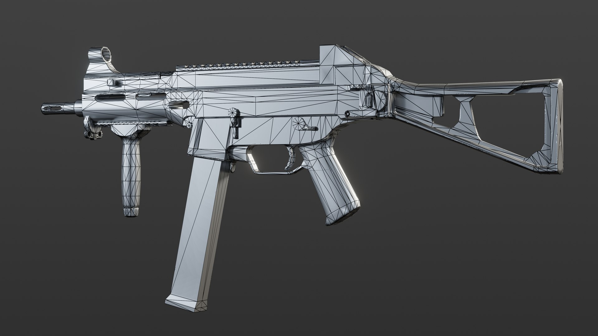 Hk Ump 45 3D Model - TurboSquid 1420622