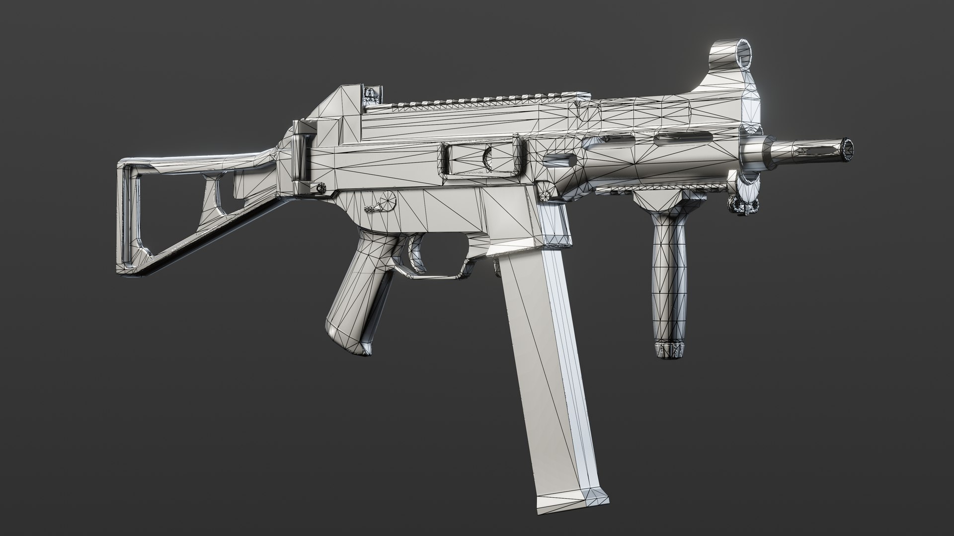Hk Ump 45 3D Model - TurboSquid 1420622