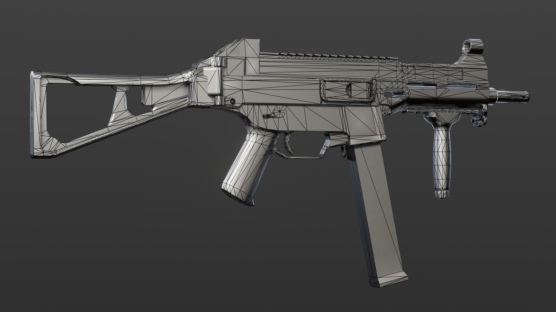 Hk Ump 45 3D Model - TurboSquid 1420622