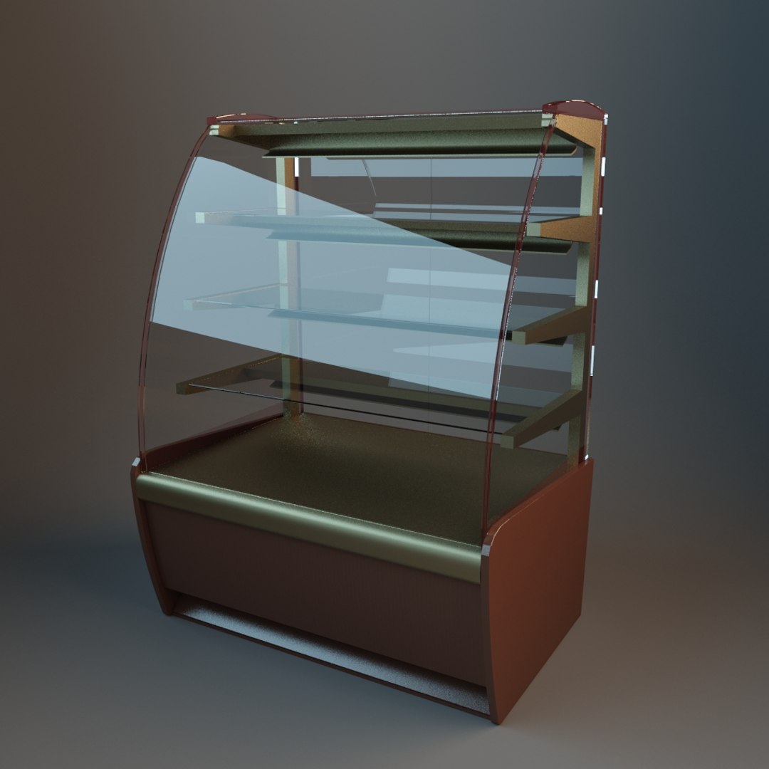 3d Model Showcase Case