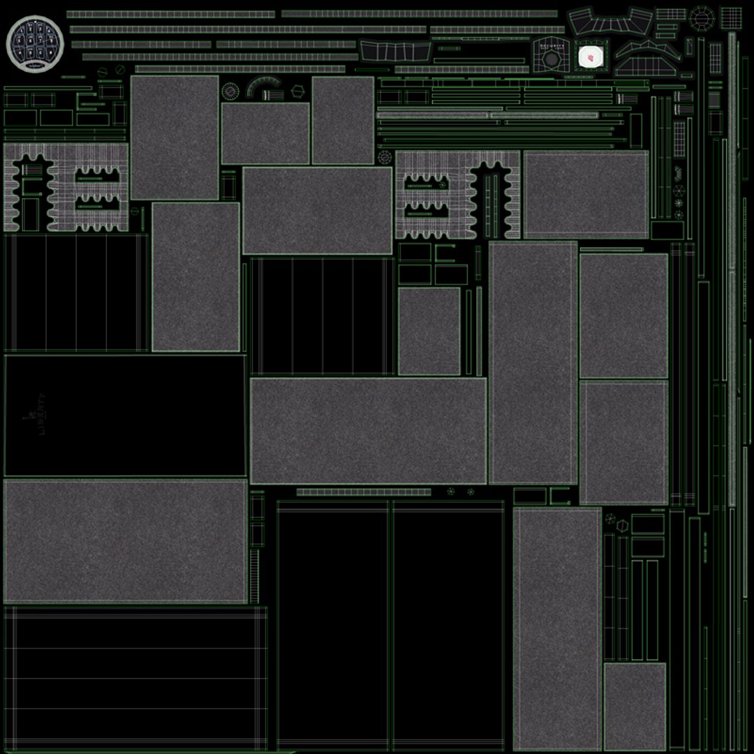 Liberty Gun Safe 3D Model - TurboSquid 1877398